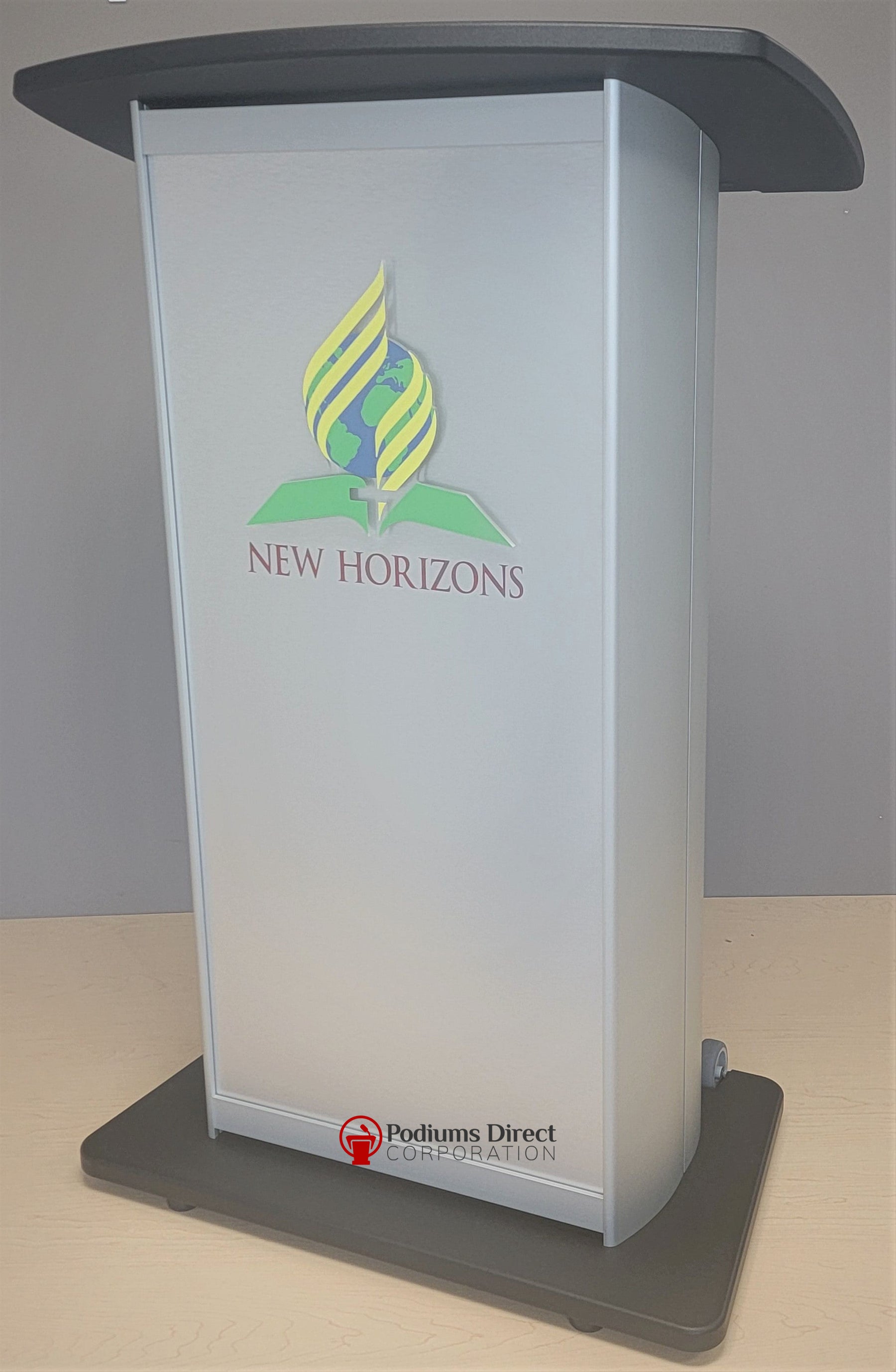 Contemporary Lectern and Podium H2W Custom Aluminum Lectern. – Podiums ...