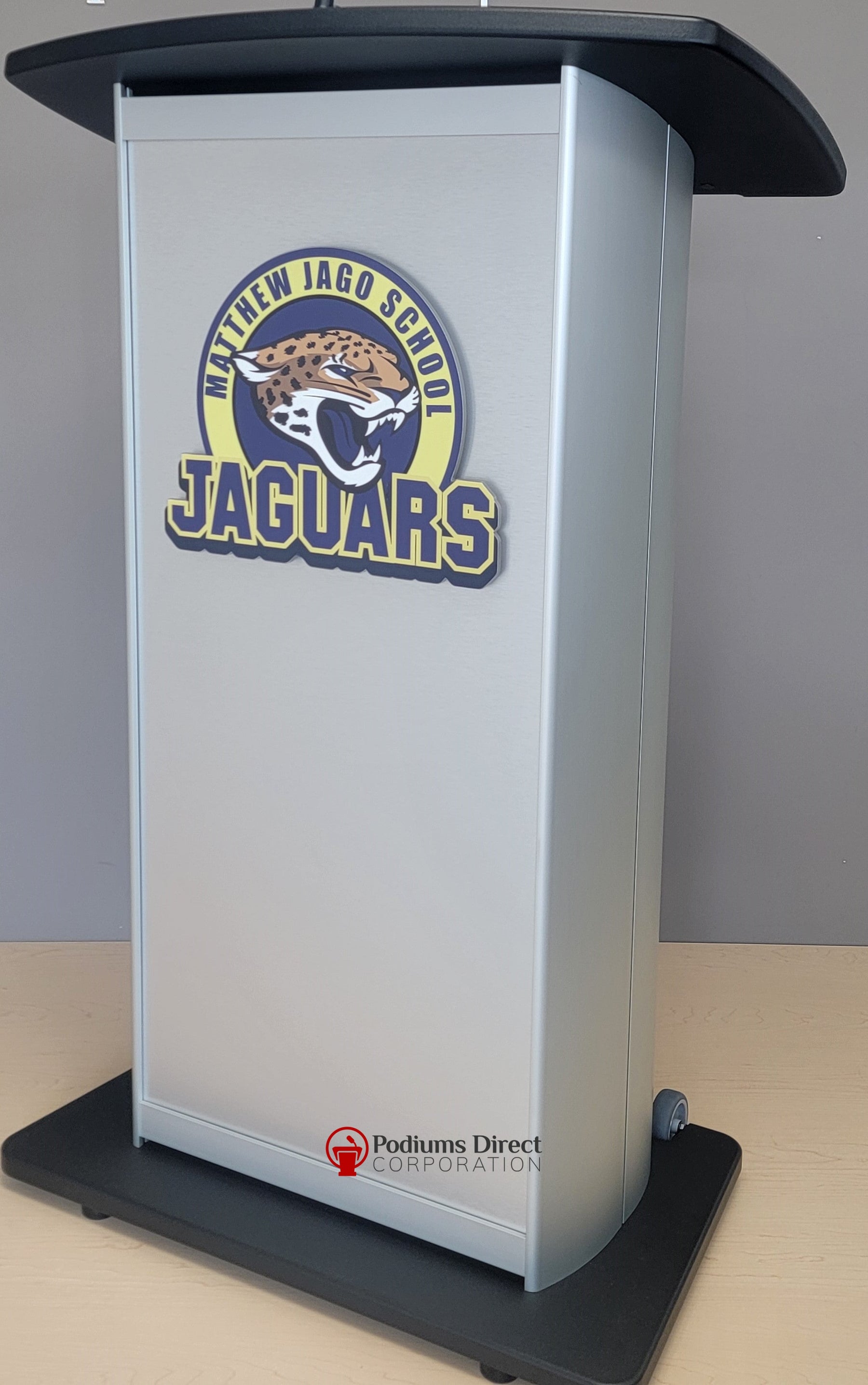 Contemporary Lectern and Podium H2W Custom Aluminum Lectern. – Podiums ...