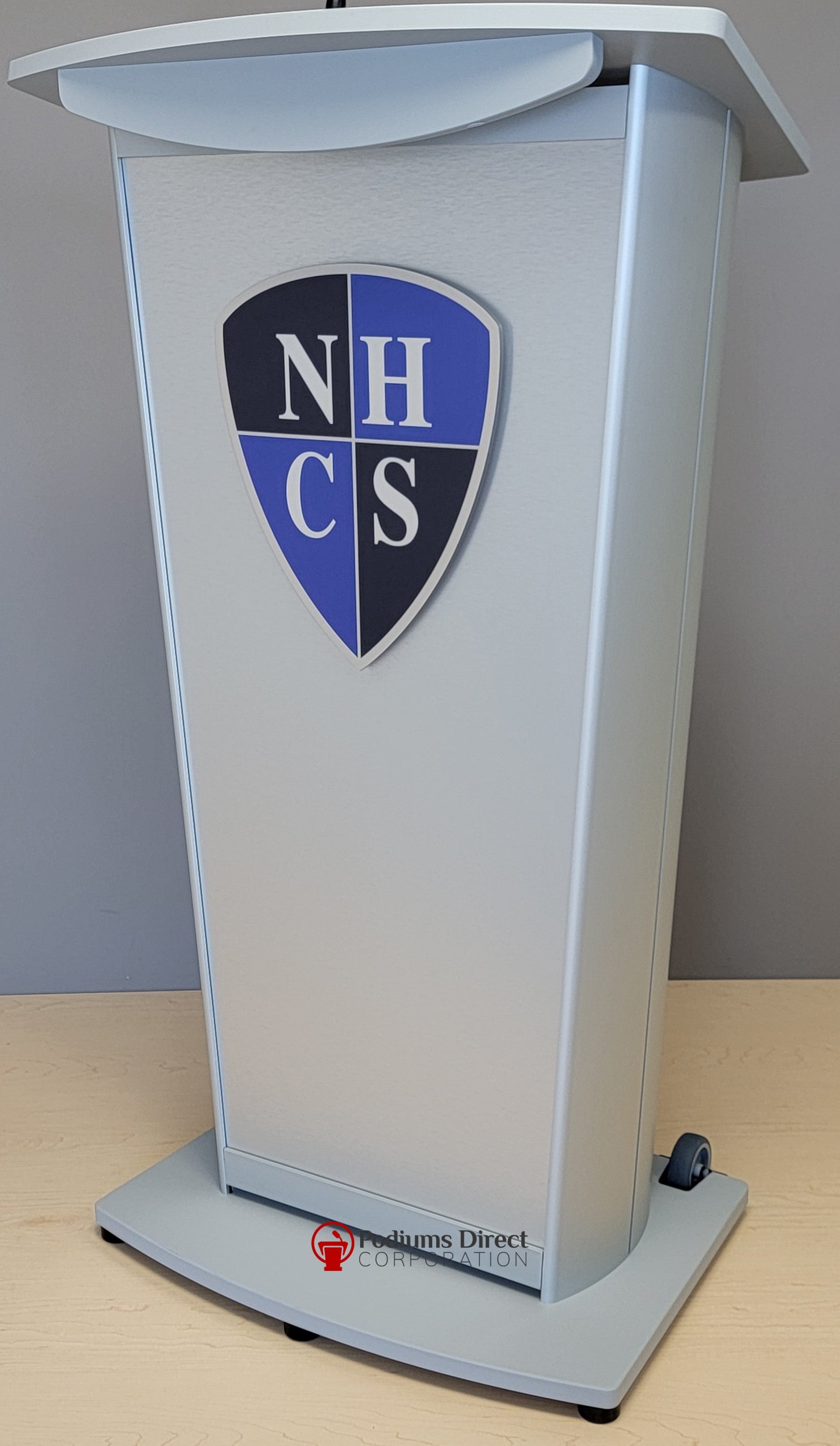 Contemporary Lecterns and Podium VH1 Standard Aluminum Lectern ...