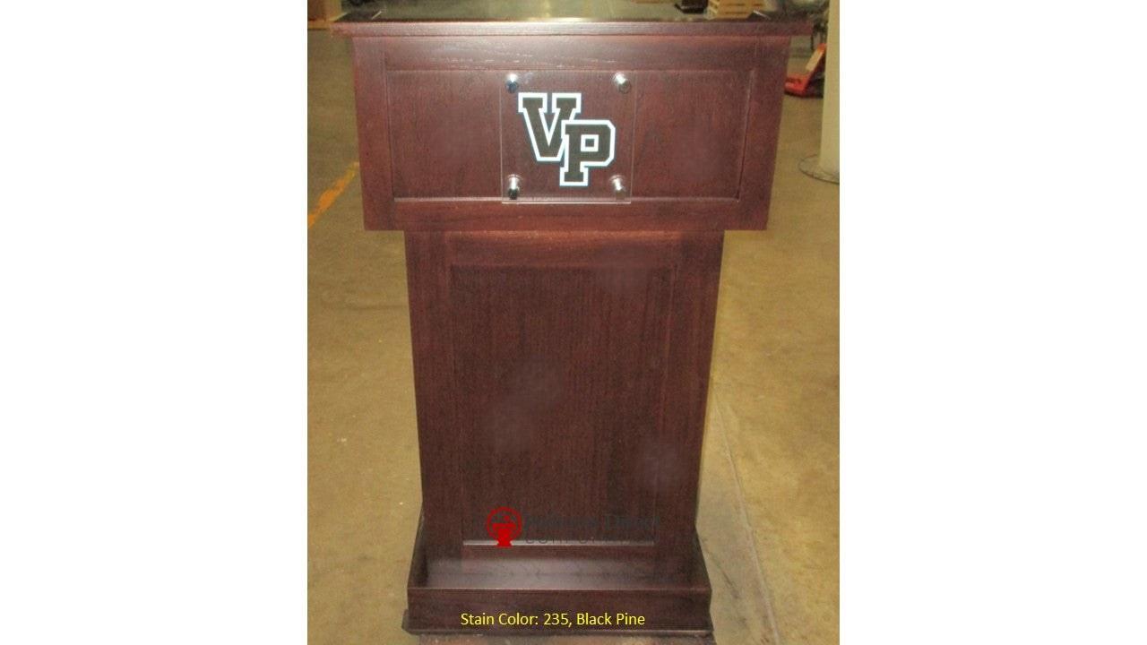 Handcrafted Solid Hardwood Lectern Celebrity – Podiums Direct