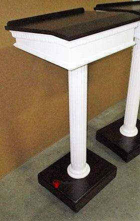 Church Wood Pulpit Custom No. 5SS Speaker Stand – Podiums Direct