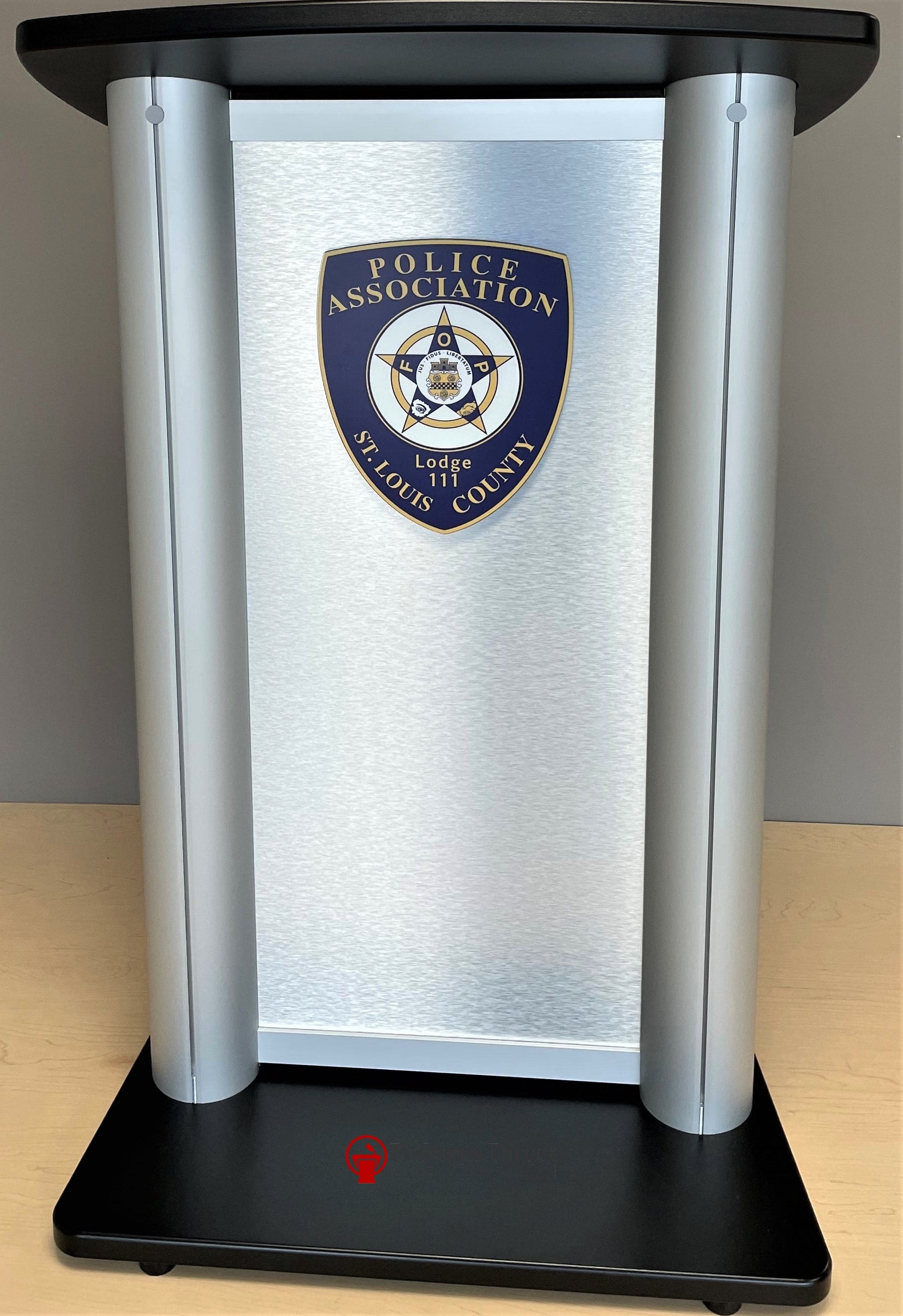 Contemporary Lectern and Podium CS2 Aluminum Lectern. – Podiums Direct