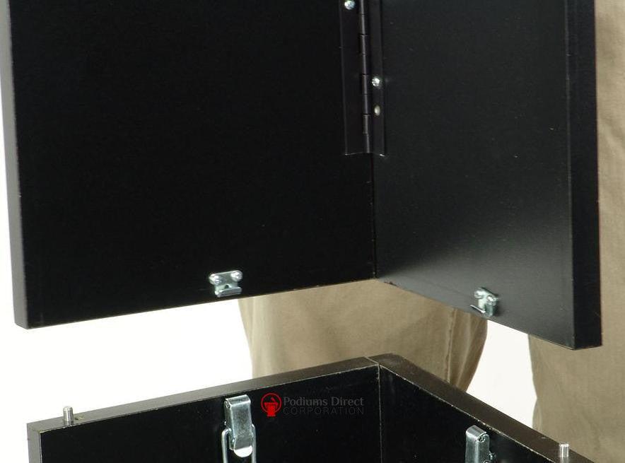 Portable Presentation Lectern Folding & Light Column Style – Podiums Direct