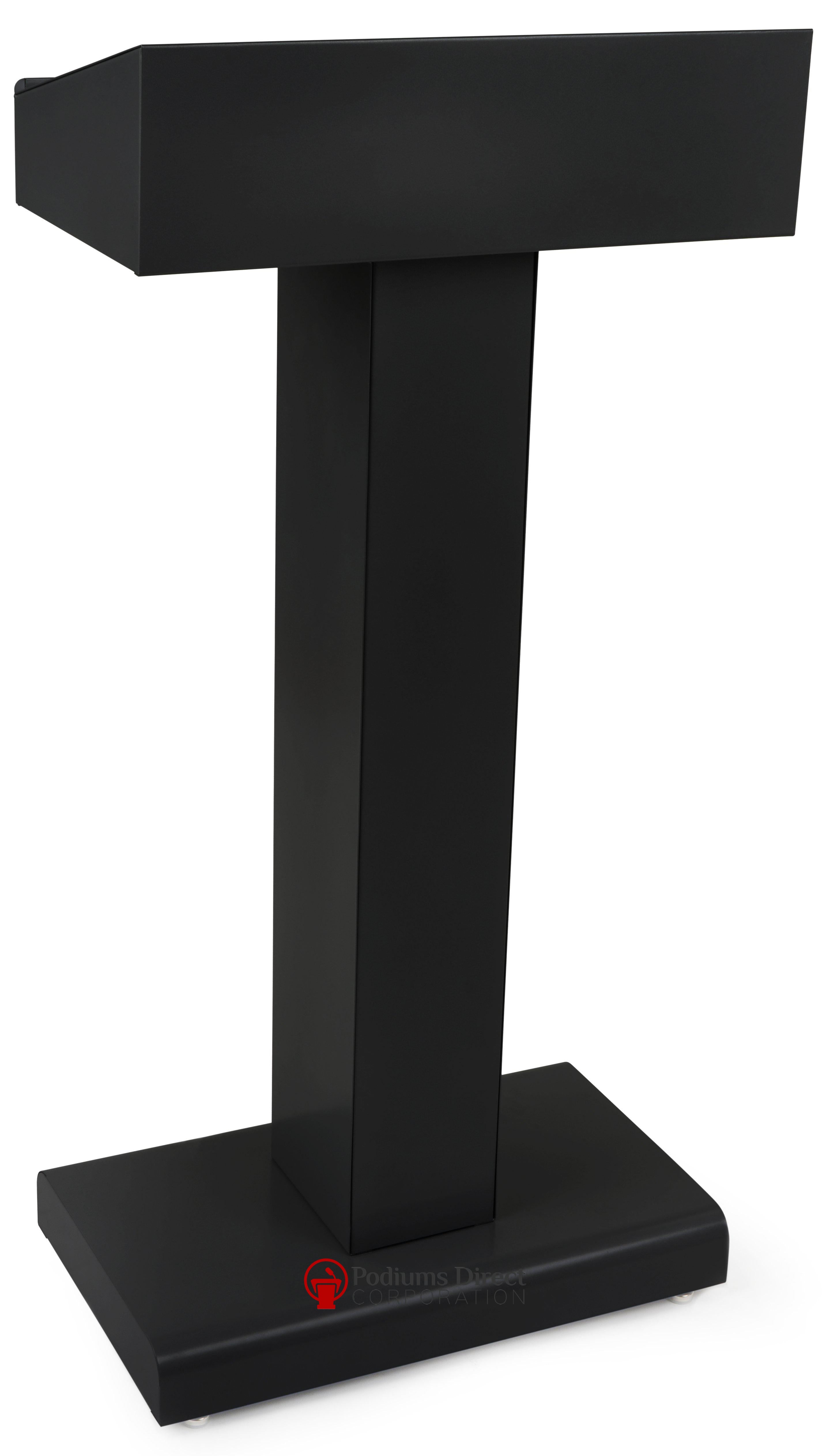Metal Truss Lectern Pedestal. Color Black or Silver – Podiums Direct