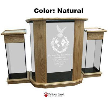 Glass Pulpits, Podiums and Lecterns and Communion Tables – Podiums Direct